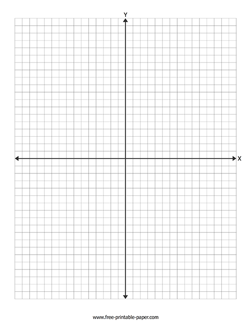 Printable Graph Paper With Axis Free Printable Paper